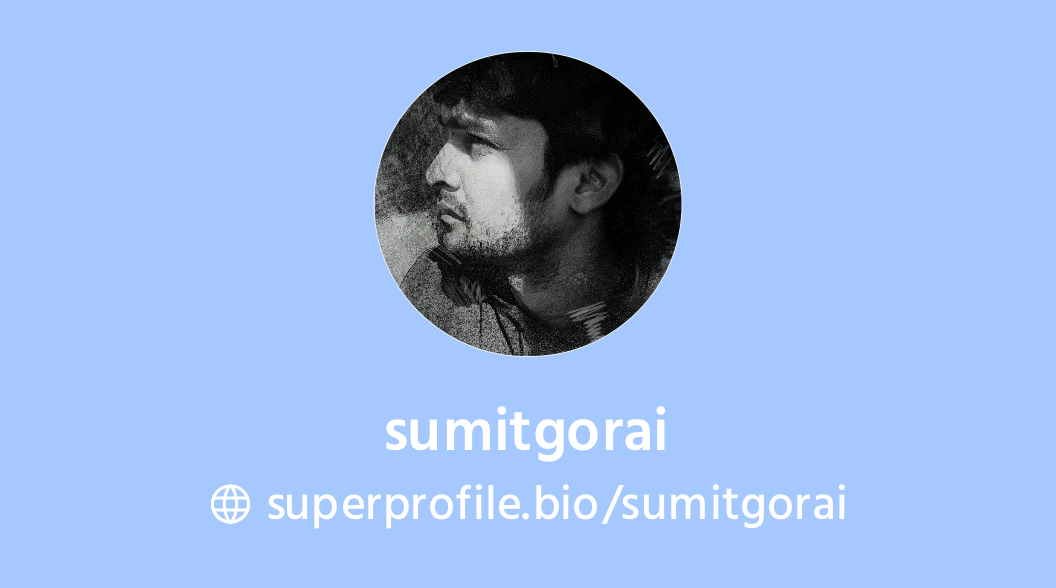 sumitgorai | SuperProfile