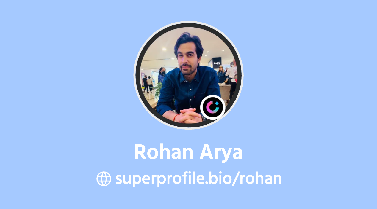Rohan Arya | SuperProfile