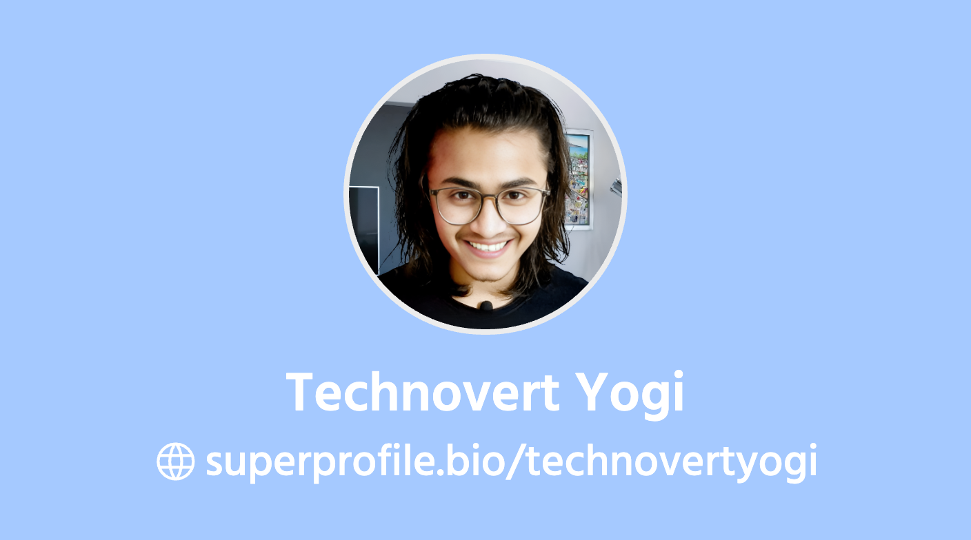 Get 1 on 1 Session with Technovert Yogi | SuperProfile