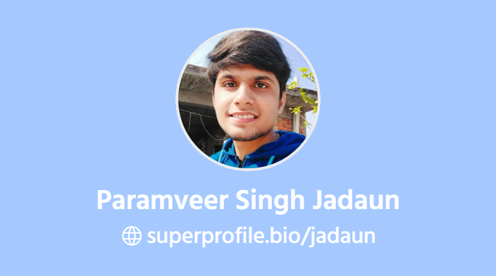 Paramveer Singh Jadaun | SuperProfile