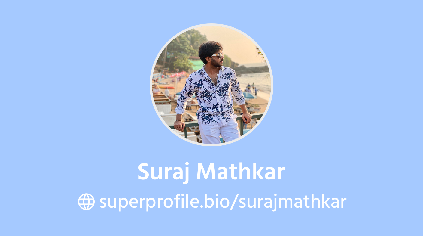 Suraj Mathkar | SuperProfile