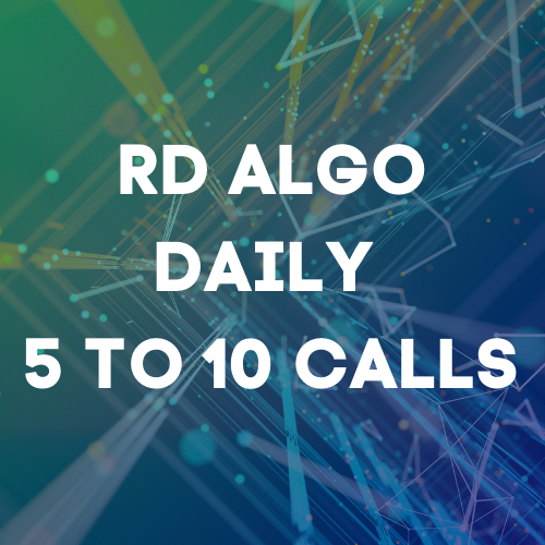 RD ALGO DAILY 5 - 10 CALLS